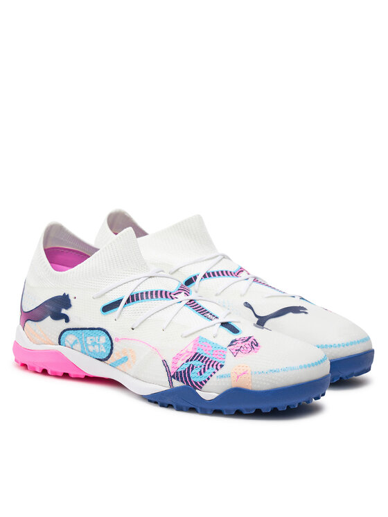 Puma Обувки за футбол FUTURE 7 MATCH VOL. UP TT 108075 01 Бял | Modivo.bg