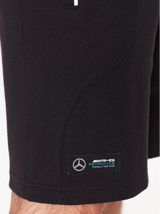 Puma Sportovní kraťasy Mercedes-Amg Petronas Motorsport 538474 Černá ...
