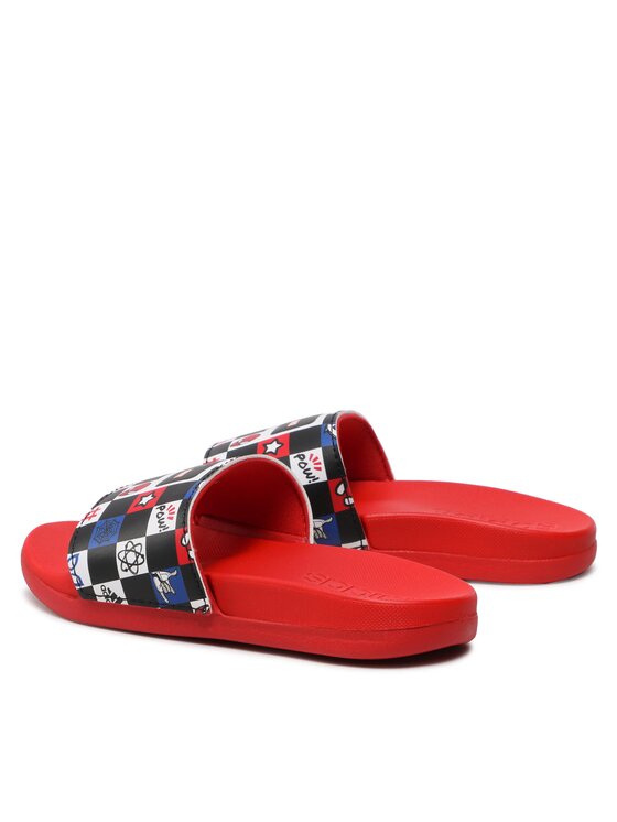adidas Klapki adidas x Disney Adilette Comfort Spider-Man Slides HP7758 ...