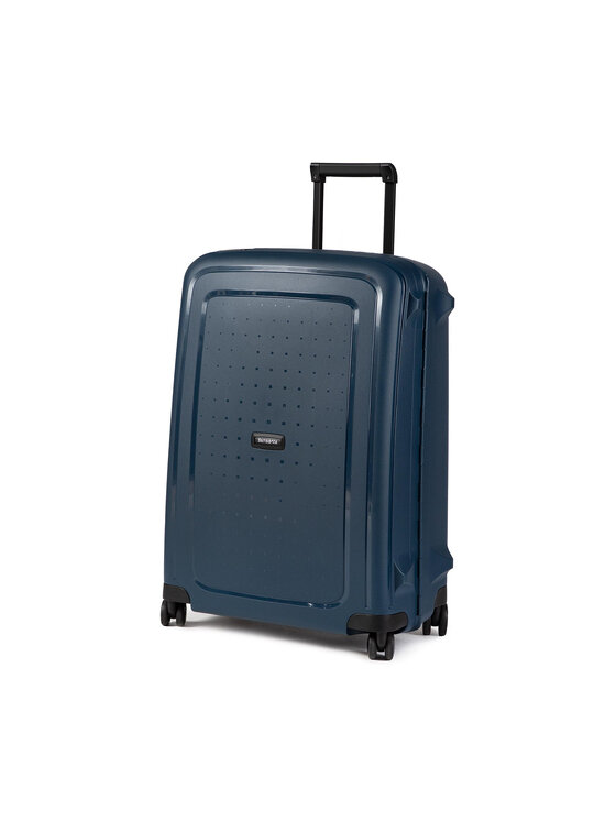 Samsonite Walizka średnia S'Cure Eco 128015-1598-1BEU Granatowy | Modivo.pl