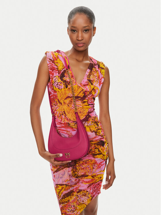 Pinko Geantă Brioche Hobo Mini PE 24 PLTT 101433 A0QO Roz | Modivo.ro