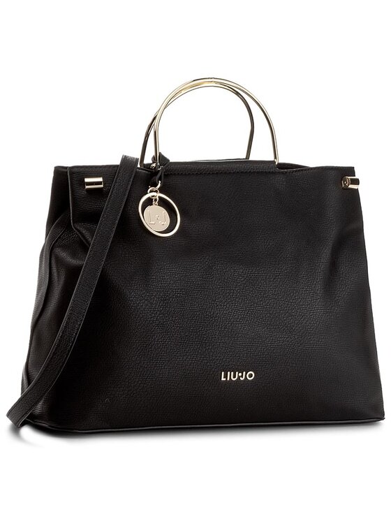 Liu Jo Дамска чанта Shopping Con Tramez A67032 E0408 Черен | Modivo.bg