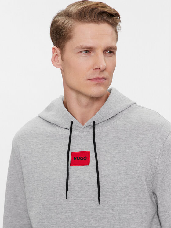 Hugo Bluza Daratschi214 50458700 Szary Regular Fit | Modivo.pl