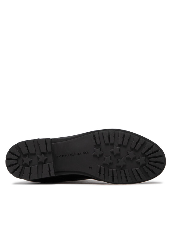 Tommy Hilfiger Trappers Essentials Biker Boot FW0FW06800 Negru | Modivo.ro