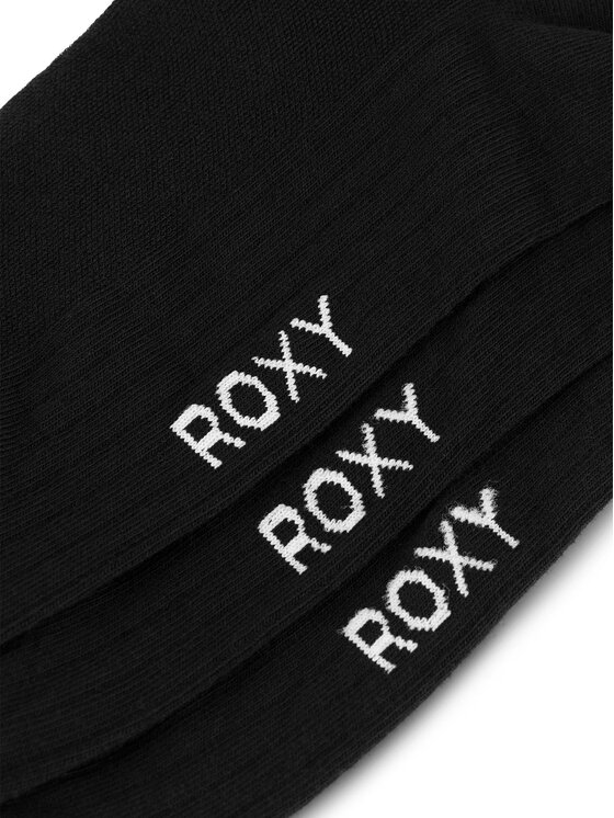 Roxy Krátké ponožky AS_ROXY_08S_SS25 (3-PACK) Černá | Modivo.cz