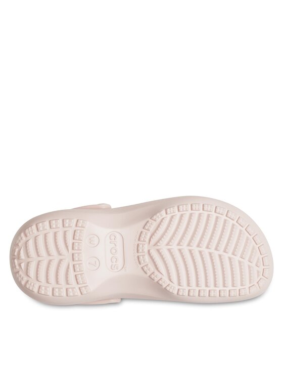 Crocs Klapki Classic Platform Clog W 206750 Różowy | Modivo.pl