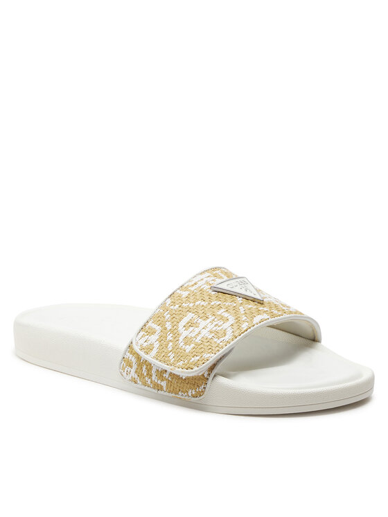 Guess Şlapi FLGCAA ELE19 Bej | Modivo.ro