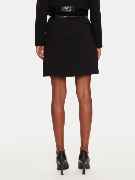 Morgan Miniszoknya 242-JARIN Fekete Regular Fit | Modivo.hu