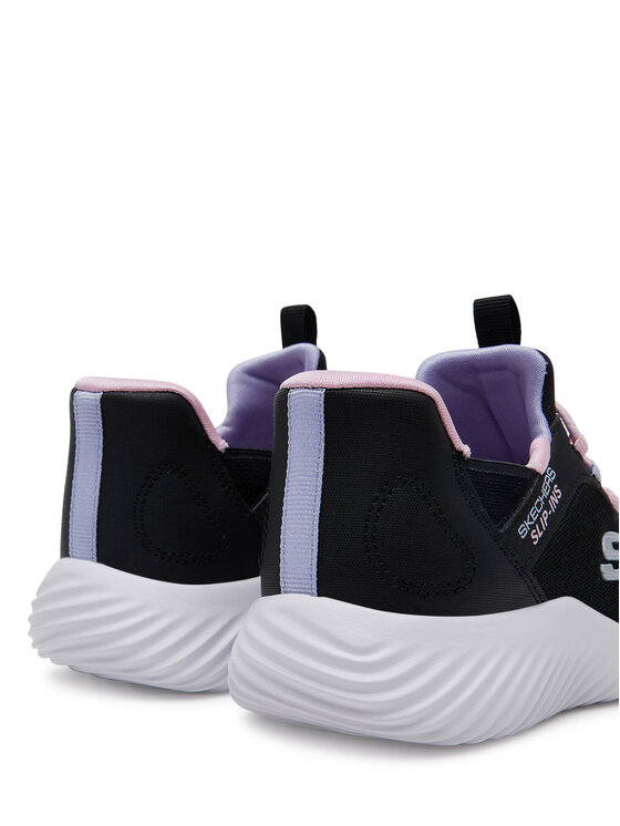 Skechers Sneakersy Bounder - Simple Cut 303585L/BLK Czarny | Modivo.pl