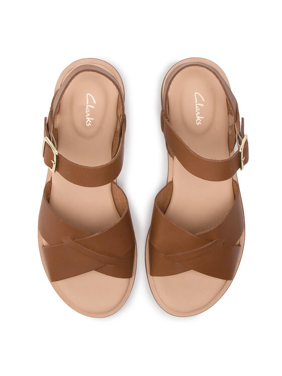 Clarks Sandalen Willow Gild 261394314 Braun Modivo