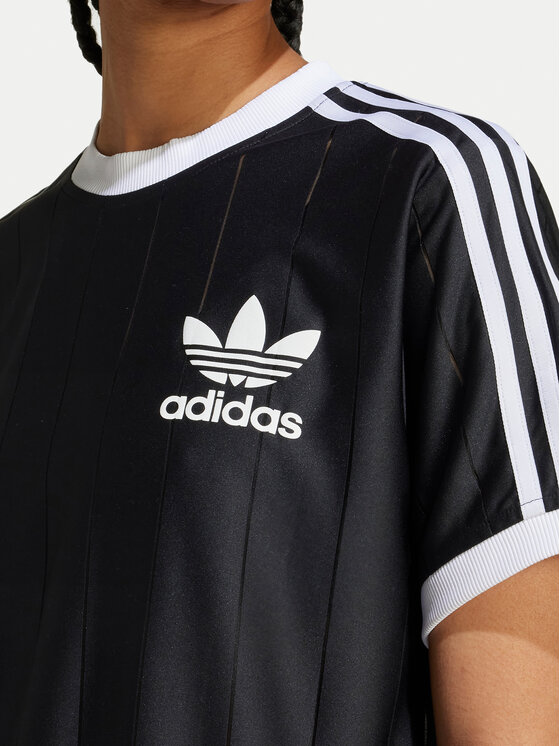 adidas T-Shirt adicolor 3-Stripes IX5505 Czarny Loose Fit | Modivo.pl
