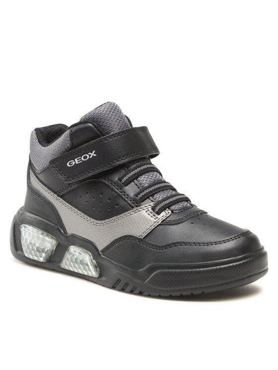 Geox Sneakers J Illuminus Boy J36GVB 05411 C0005 S Negru | Modivo.ro