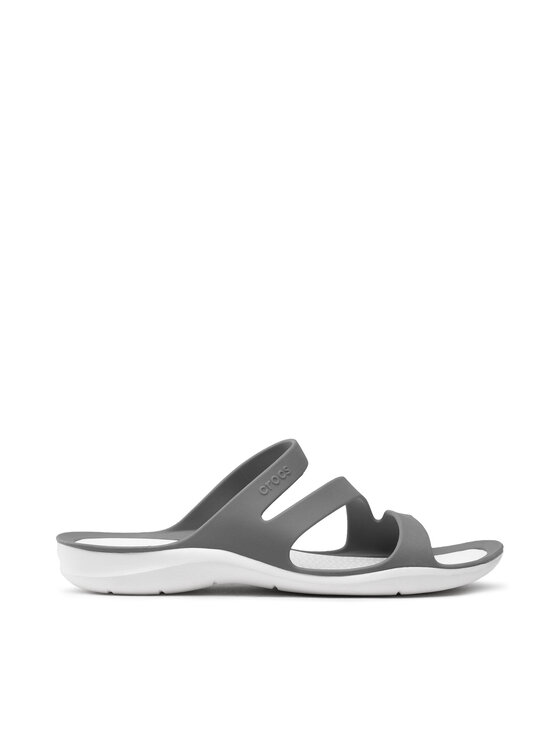 Crocs Παντόφλες Swiftwater Sandal W 203998 Γκρι | Modivo.gr