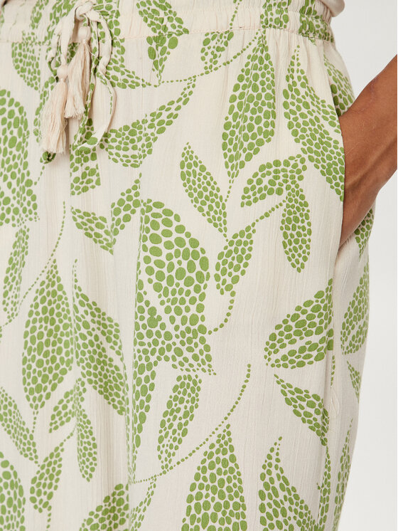 JDY Spodnie materiałowe Bree 15320106 Zielony Wide Leg | Modivo.pl