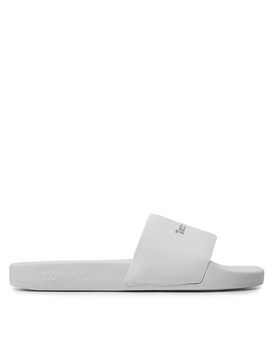 Tommy Jeans Natikače Printed Pu Pool Sld EN0EN02107 Bijela | Modivo.hr