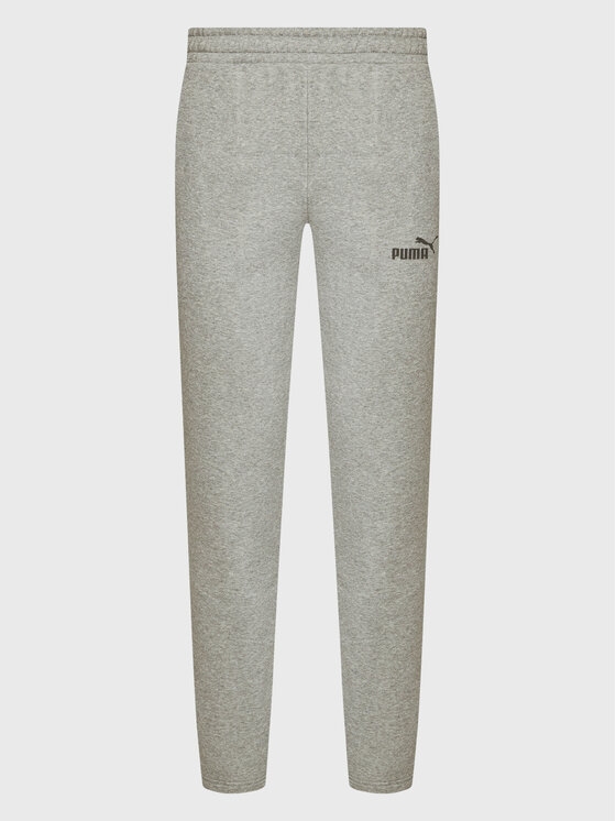 Puma Παντελόνι φόρμας Essentials Logo 586718 Γκρι Regular Fit | Modivo.gr