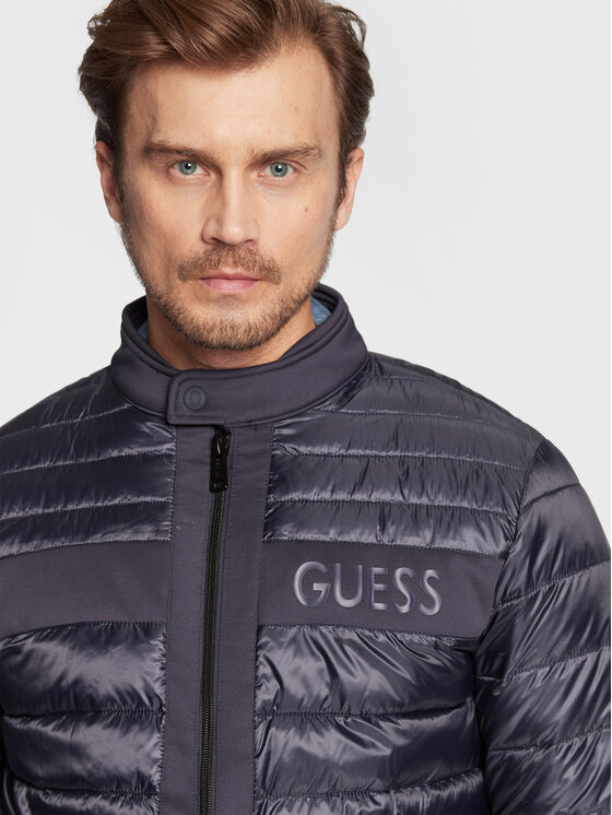 Guess Kurtka przejściowa M2BL18 WEYY2 Granatowy Regular Fit | Modivo.pl