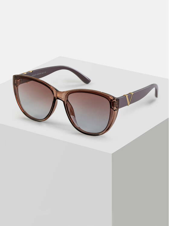 Feba Okulary przeciwsłoneczne ZF136-400-15 Brązowy | Modivo.pl