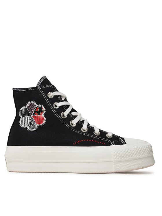 Converse Sportbačiai Chuck Taylor All Star Lift Hi A05194C Juoda ...