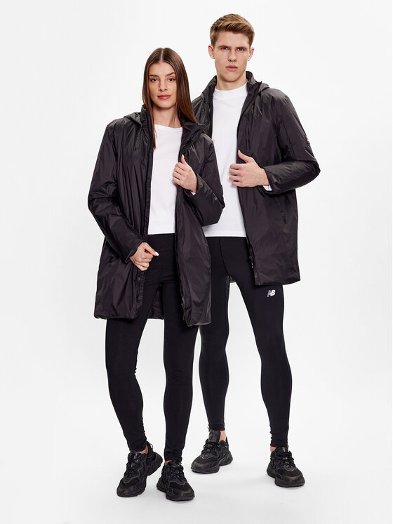 Rains Зимно яке 15420 Черен Regular Fit | Modivo.bg