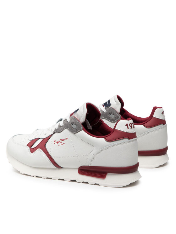 Pepe Jeans Sneakersy Britt Man Cupsole PMS30752 Biały | Modivo.pl