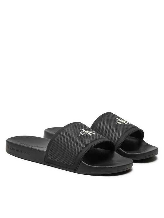 Calvin Klein Jeans Natikače Slide Institutional Metallic YM0YM01018 ...