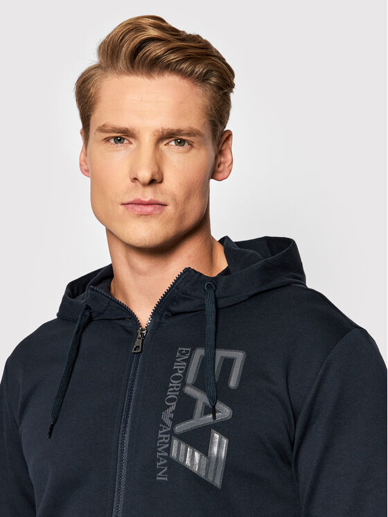 EA7 Emporio Armani Sweatshirt 6KPM53 PJ05Z 1578 Dunkelblau Regular Fit | Modivo.de