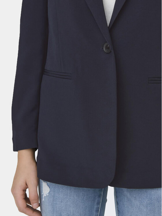 ONLY Marynarka Astrid 15310964 Granatowy Regular Fit | Modivo.pl