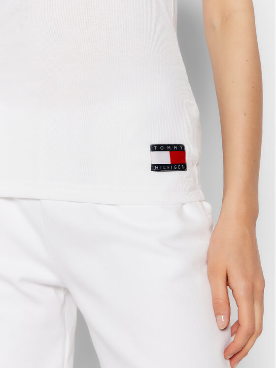 Tommy Hilfiger Unterhemd Rib UW0UW02314 Weiß | Modivo.de