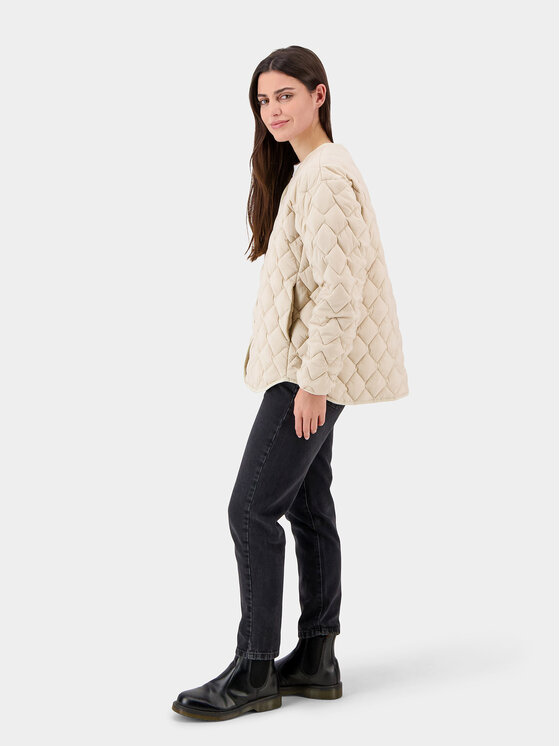 Didriksons Pārejas jaka Malla 504725 Bēšs Straight Fit | Modivo.lv