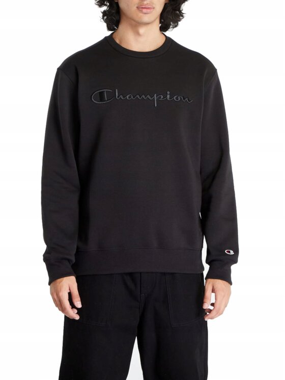 Champion Bluza 219062-KK001 Czarny Standard Fit | Modivo.pl