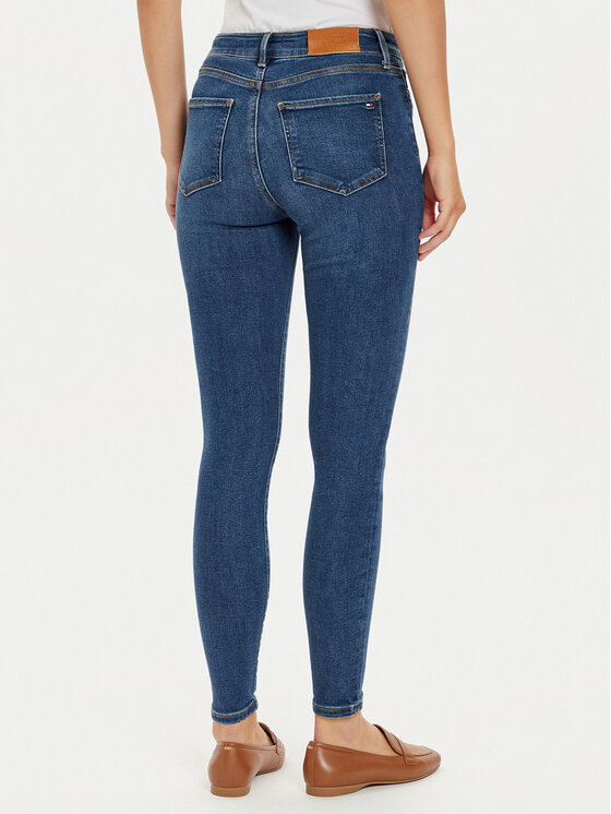 Tommy Hilfiger Jeans Harlem WW0WW44114 Blau Skinny Fit Modivo