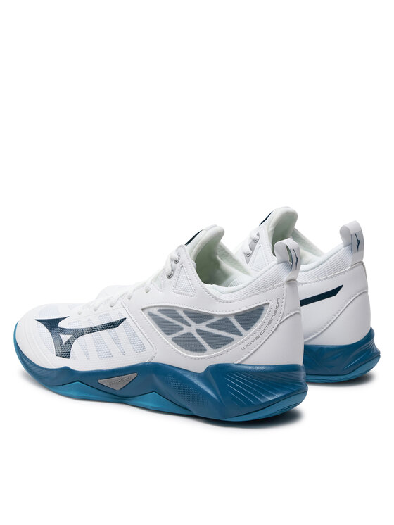 Mizuno Παπούτσια Σάλας Wave Dimension Mid V1GA2245 Λευκό | Modivo.gr