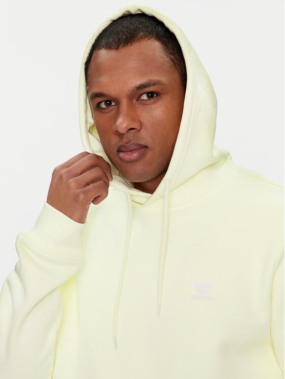 adidas Bluza Trefoil Essentials IR7790 Beżowy Regular Fit | Modivo.pl