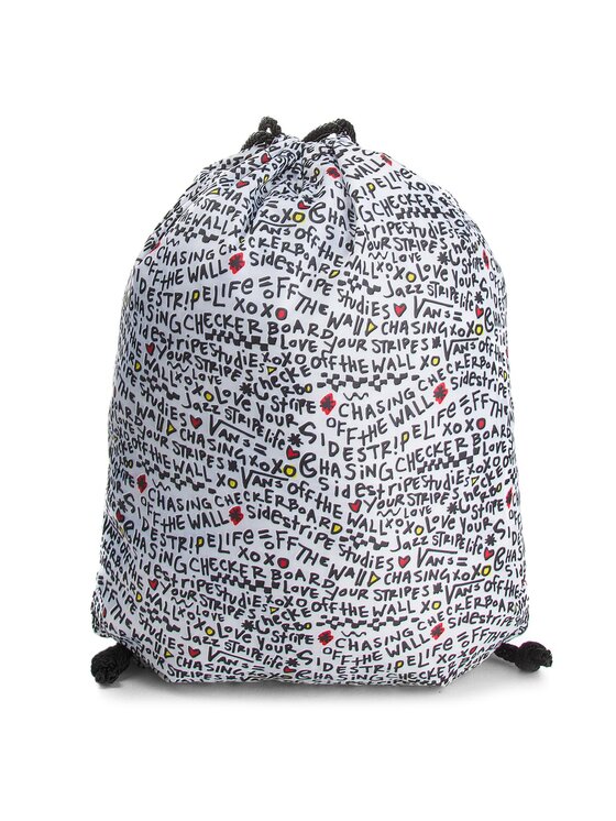Vans Vak na stahovací šňůrky Benched Bag VN000SUFYEL Bílá | Modivo.cz