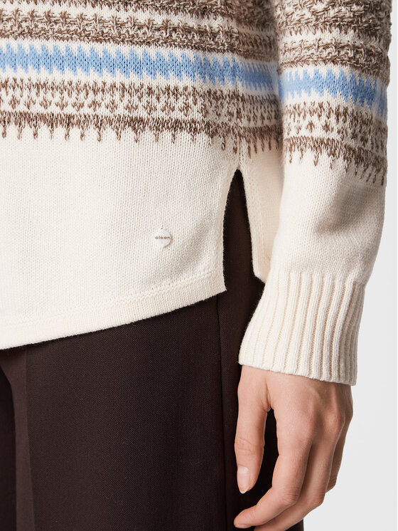 Olsen Pullover Henny 11003810 Beige Regular Fit | Modivo.de
