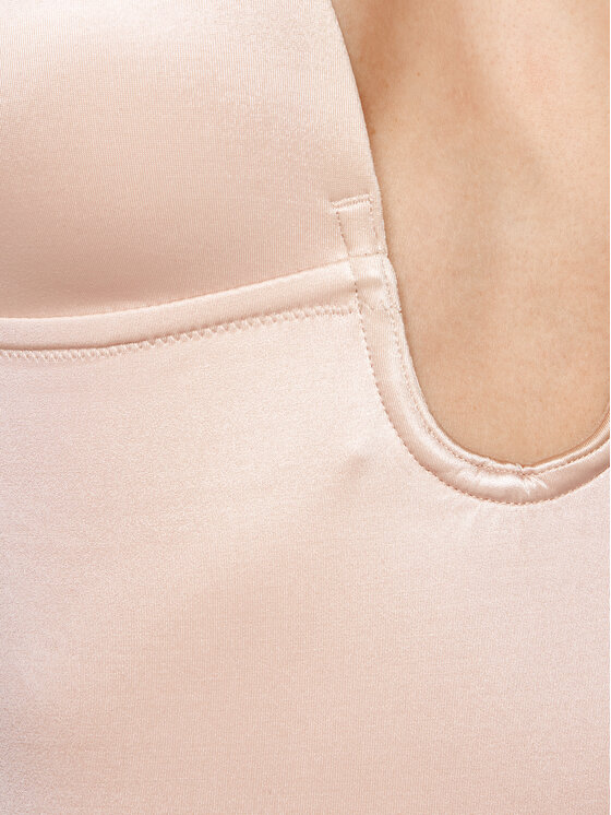 SPANX Glaustinukė Suit Your Fancy Plunge Low Back Thong 10206R Smėlio ...