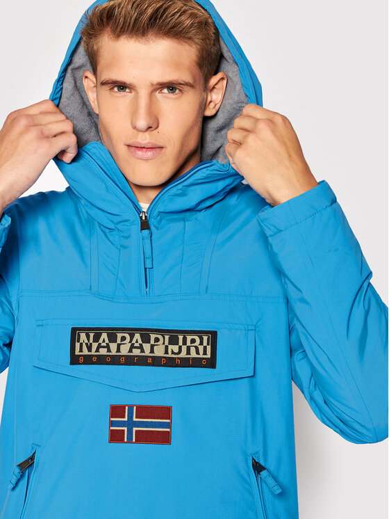 Napapijri Μπουφάν anorak Rainforest Pocket 2 NP0A4GMD Μπλε Regular Fit ...