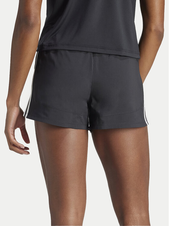 adidas Sportovní kraťasy Pacer Training 3-Stripes IT7760 Černá Regular ...