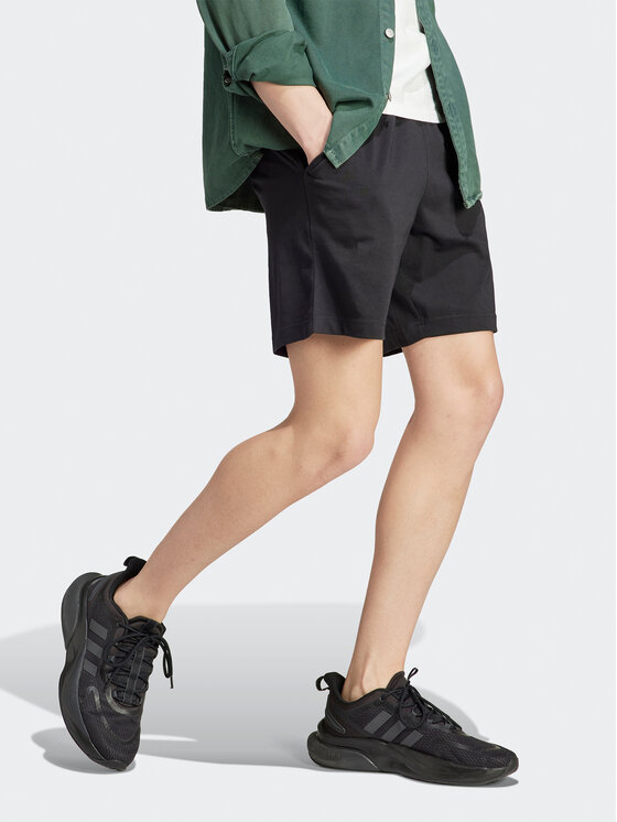 adidas Szorty sportowe AEROREADY Essentials Single Jersey Linear Logo ...