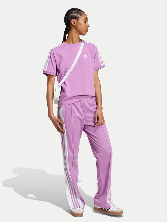 adidas Футболка 3-Stripes IY2103 Рожевий Regular Fit | Modivo.ua