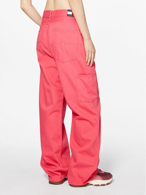 Tommy Jeans Τζιν Daisy DW0DW15684 Ροζ Baggy Fit | Modivo.gr