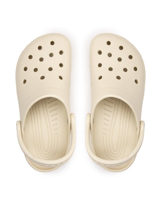 Crocs Klapki Classic 10001 Beżowy | Modivo.pl