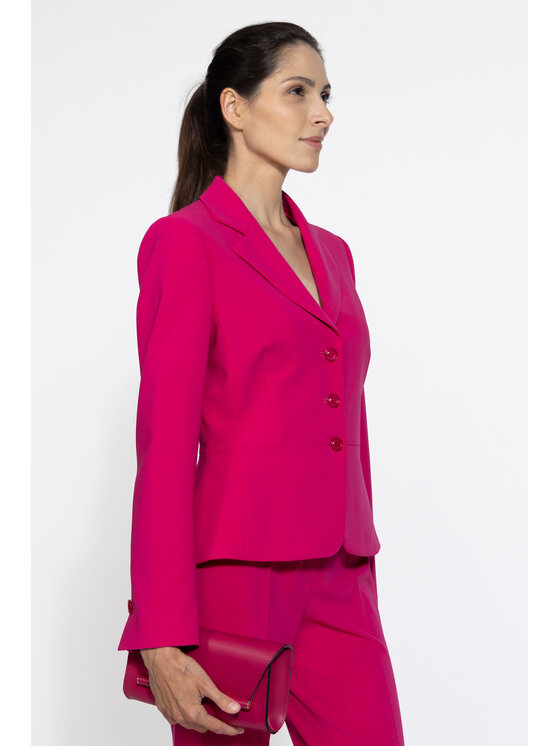 Deni Cler Milano Spodnie materiałowe W-DC-6053-C5-A5-33-1 Różowy ...