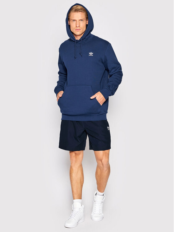 adidas Szorty sportowe adicolor Essentials Trace HL9390 Granatowy ...