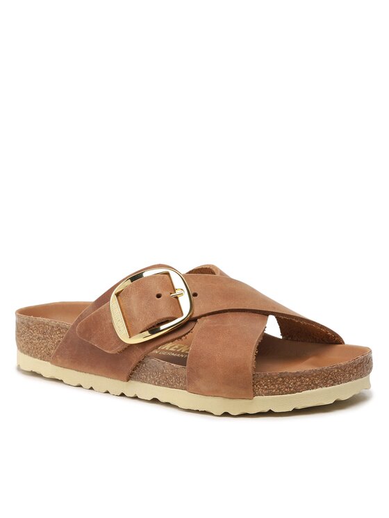 Birkenstock Klapki Siena 1020164 Brązowy | Modivo.pl