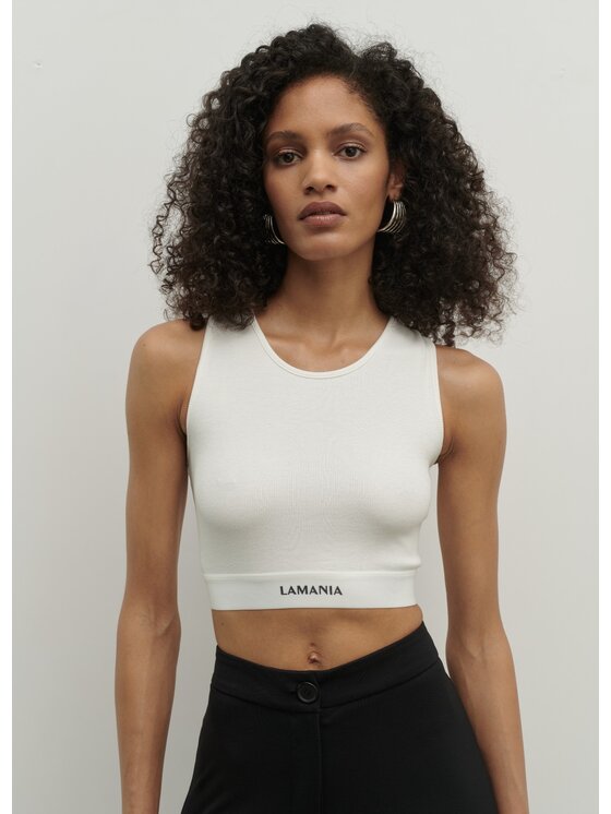 La Mania Top BONITA 3 Biały Active Fit | Modivo.pl