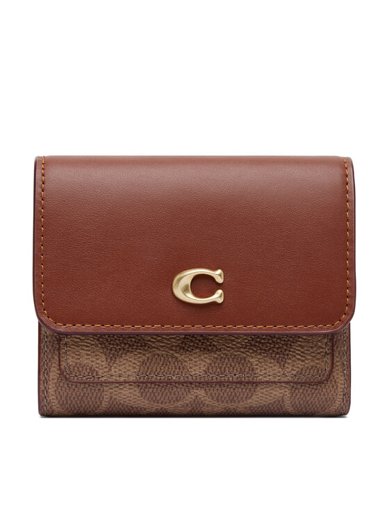 Coach Portfel CAT56 Brązowy | Modivo.pl
