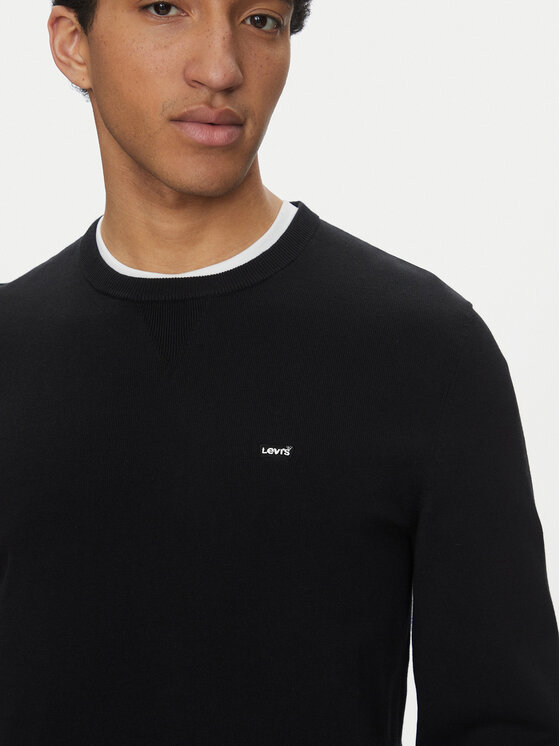 Levi's® Svetr Housemark A7207-0001 Černá Regular Fit | Modivo.cz