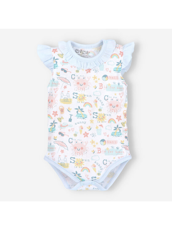 NINI Body dziecięce body Niebieski | Modivo.pl